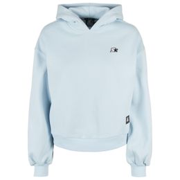 Damen Kapuzenpullover "Starter Black Label Damen"icewaterblau, Gr. L, STARTER Black Label, unifarben, 65% Baumwolle, 35% Polyester, Sweatshirts