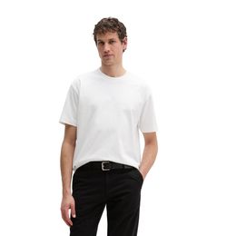 Marc O'Polo MARC O'POLO Herren T-Shirt "aus schwerem Bio-Baumwoll-Jersey", wei&szlig;, Basic, Gr. XS, unifarben, Obermaterial: 100% Baumwolle, Shirts