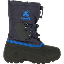 Kamik Kinder Outdoorwinterstiefel "SOUTHPOLE 4", Gr. 28, blau, Synthetik, Schuhe, Winterboots, Winterstiefel, Snowboots, Winterschuhe, wasserdicht