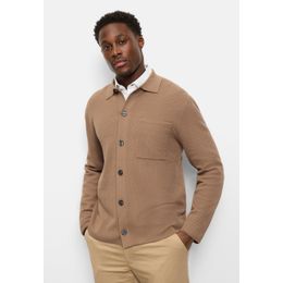 OLYMP Herren Strickpullover "OLYMP Casual Strick, Overshirt", beige, Gr. XXL, 55% Baumwolle, 45% Polyester, Pullover