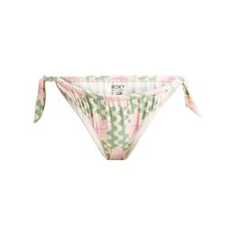 ROXY Bikini Bottoms 'Hibiscus Daze' female size XXL Green / Light pink