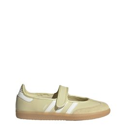 adidas originals Sneakerina 'Samba' Damen Gr&ouml;&szlig;e 44 hellgelb / wei&szlig; Sommerschuhe