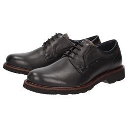 Sioux Herren Schn&uuml;rschuh "Dilip-716-H", Gr. 43, schwarz, Obermaterial: 100% Kalbsleder CAL. 100% Gummi rubber., Schuhe