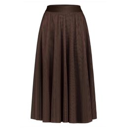 Zero T&uuml;llrock mit elastischem Bund in Chocolate Plum | Gr.: 34