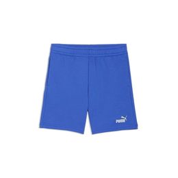 Puma Kinder Sportshort "Ess 2 Color NO. 1 Logo Shorts TR B" in Blau | Gr.: 176