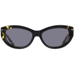 Nike - "Crescent Fawn" Katzenauge-Sonnenbrille f&uuml;r Damen (Schwarz/Grau)