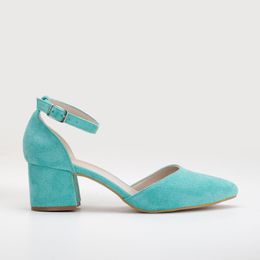 Marcelle Pumps mit niedrigem Blockabsatz