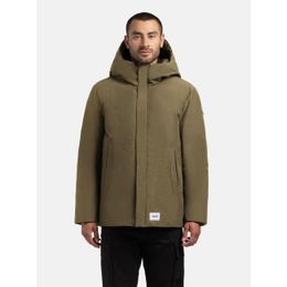 Khujo Herren Winterjacke "Etian", gr&uuml;n, Gr. XL, Obermaterial: 100% Polyester. Innenfutter: 100% Nylon. Wattierung: 100% Polyester, Jacken, Steppjacke