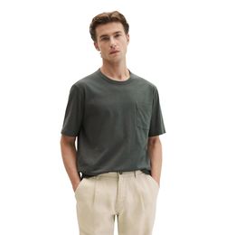Marc O'Polo MARC O'POLO Herren T-Shirt "aus weichem Slub-Jersey"mangrove, Basic, Gr. XS, unifarben, Obermaterial: 100% Baumwolle, Shirts