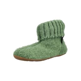 Haflinger Hausschuhe EVERLAST KARLO in Gr&uuml;n | Gr.: 27