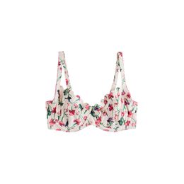 B By Ted Baker Bikinitop Damen Gr&ouml;&szlig;e 85 elfenbein / smaragd / lila / magenta