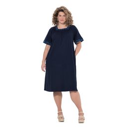 Ulla Popken Midikleid in marine | Gr.: 50-52