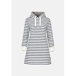 salzhaut Knielanges Kleid (Midi) AUST Navy-Offwhite | Gr.: XL