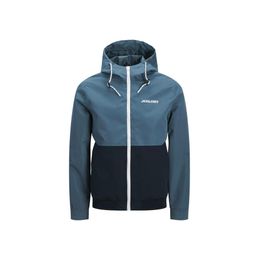 Jack & Jones Jack and Jones JJERUSH HOOD BOMBER in Blau | Gr.: L