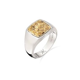 Kuzzoi Ring 925 Sterling Silber in Zweifarbig | Gr.: 64