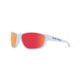 BMW Motorsport M&auml;nner Sonnenbrille Sport Wei&szlig; | Gr.: onesize