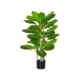 HOMCOM Kunstpflanze in Gr&uuml;n 15L x 15B x 95H cm | Gr.: onesize