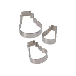Home&Styling Collection Ausstechformen in silber | Gr.: onesize