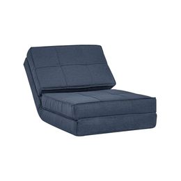 HOMCOM Bodensofa in Blau 61L x 73B x 58H cm | Gr.: onesize