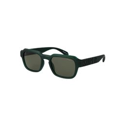 Superdry Unisex Sonnenbrille Rechtwinklig Gr&uuml;n | Gr.: onesize