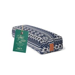 DoYourFitness Yoga-Bolster Paravati gef&uuml;llt Buchweizen blau/wei&szlig; eckig Style 1 Blau | Gr.: onesize