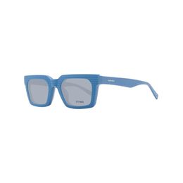 Sting M&auml;nner Gestelle mit Sonnenbrillen-Clips Quadratisch Blau | Gr.: onesize