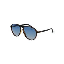 Polaroid M&auml;nner Sonnenbrille Flieger Braun | Gr.: onesize