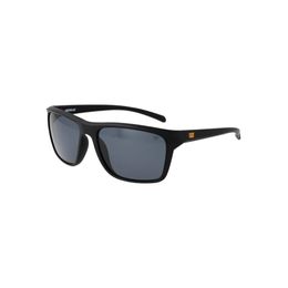 Caterpillar M&auml;nner Sonnenbrille Rechtwinklig Schwarz | Gr.: onesize