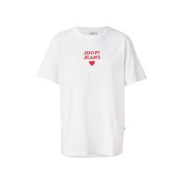 JOOP! Jeans T-Shirt Damen Gr&ouml;&szlig;e XXS knallrot / wei&szlig;