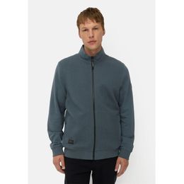 Camel Active Sweatjacke mit leichtem Stehkragen in Tintenblau | Gr.: XL