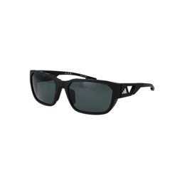Adidas Sport M&auml;nner Sonnenbrille Rechtwinklig Schwarz | Gr.: onesize