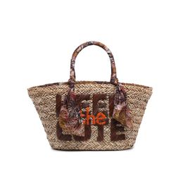 KASSANDRA Einkaufstasche in BROWN | Gr.: onesize