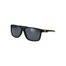 Caterpillar M&auml;nner Sonnenbrille Quadratisch Schwarz | Gr.: onesize