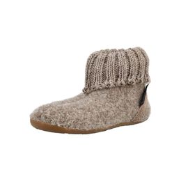 Haflinger Hausschuhe EVERLAST KARLO in Beige | Gr.: 26