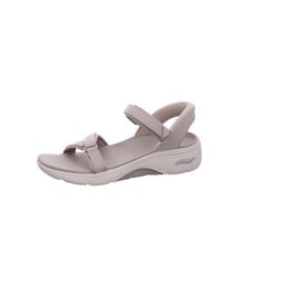 Skechers Sandale Go Walk Laura in Beige | Gr.: 41