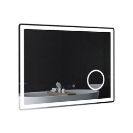 kleankin Badspiegel-80L x 3,8B x 60H cm-Wei&szlig; | Gr.: onesize