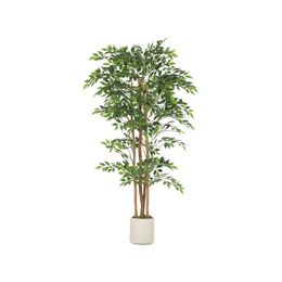 HOMCOM Kunstpflanze in Gr&uuml;n 75L x 75B x 180H cm | Gr.: onesize