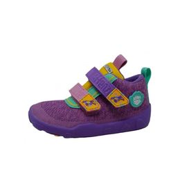 Affenzahn Klettschuh Kreativ Knit Happy Tukan in Lila | Gr.: 24