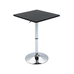 HOMCOM Bartisch in Schwarz 60L x 60B x 91H cm | Gr.: onesize