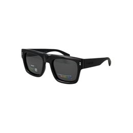 Polaroid M&auml;nner Sonnenbrille Quadratisch Schwarz | Gr.: onesize