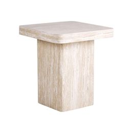 Beliani Beistelltisch DUSON in Beige - (W) 50 x (H) 55 x (L) 50 cm | Gr.: onesize
