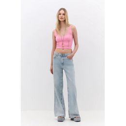NO MATTER WHAT Blouse in Rosa | Gr.: S