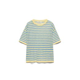 Pull&Bear Pull&bear T-Shirt Damen Gr&ouml;&szlig;e XS hellblau / gelb