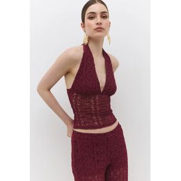 NO MATTER WHAT Blouse in Bordeaux | Gr.: M