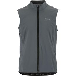 Craft Weste "Everyday Thermal Wind Vest M" in Grau | Gr.: S