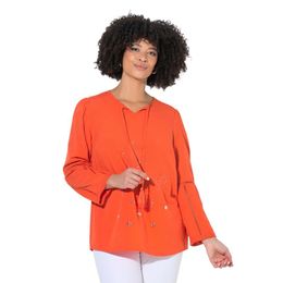 Angel of Style Bluse in tomate | Gr.: 50