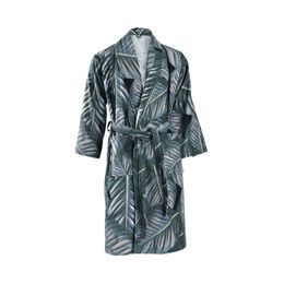 Kayoom Bademantel Tropical 125 in schwarz - gr&uuml;n | Gr.: M