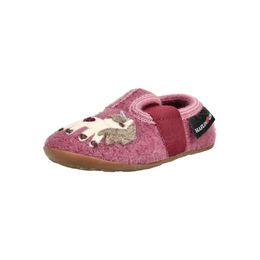 Haflinger Hausschuhe EVEREST UNICORN in Rose | Gr.: 26
