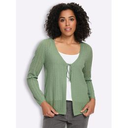 Sieh an! Strickjacke in eucalyptus | Gr.: 50