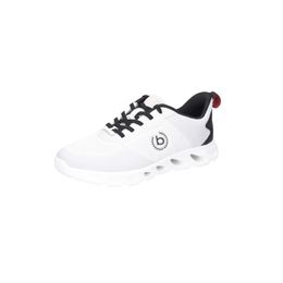 Bugatti Sportlicher Schn&uuml;rschuh in wei&szlig; | Gr.: 43